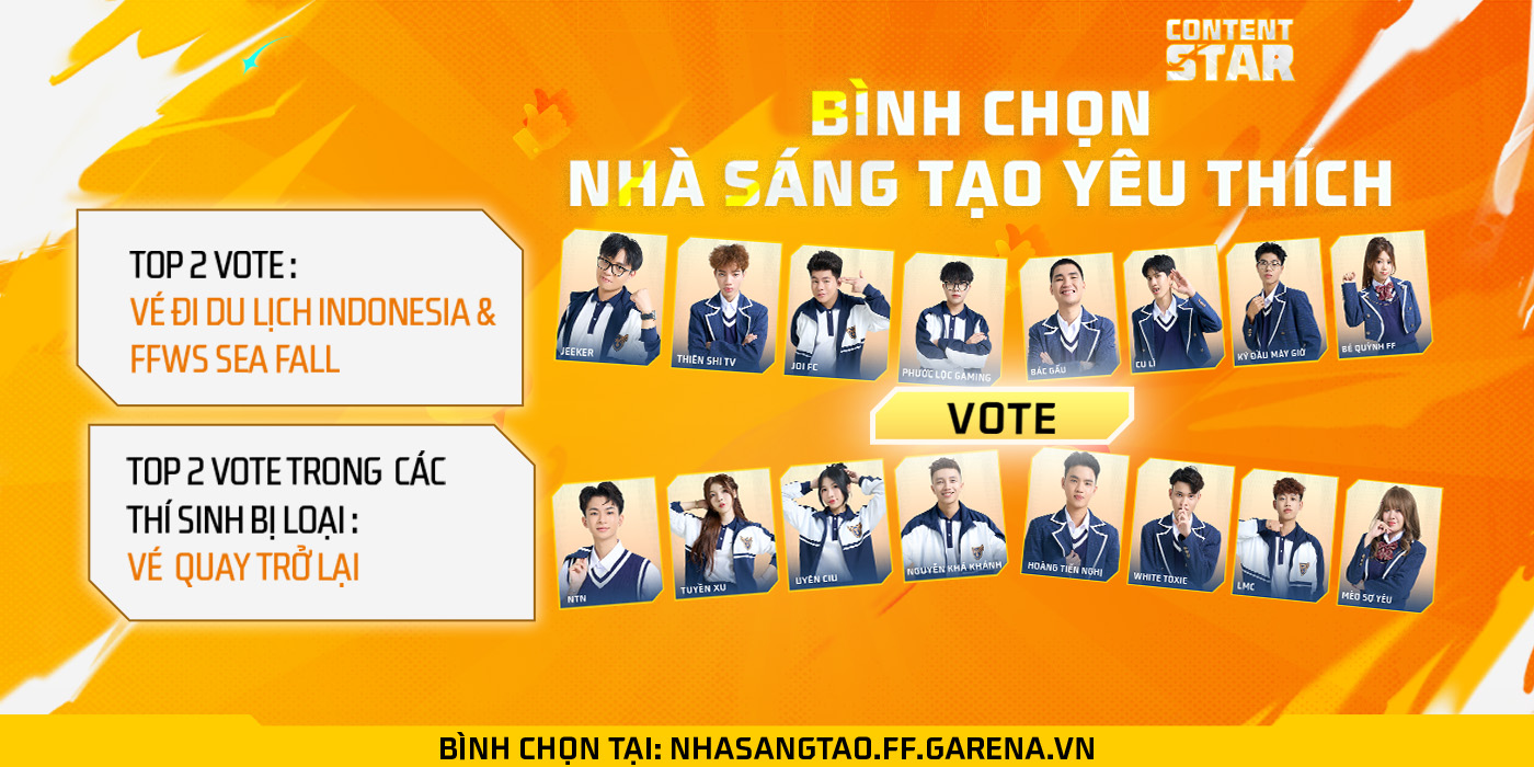 Free Fire Content Star