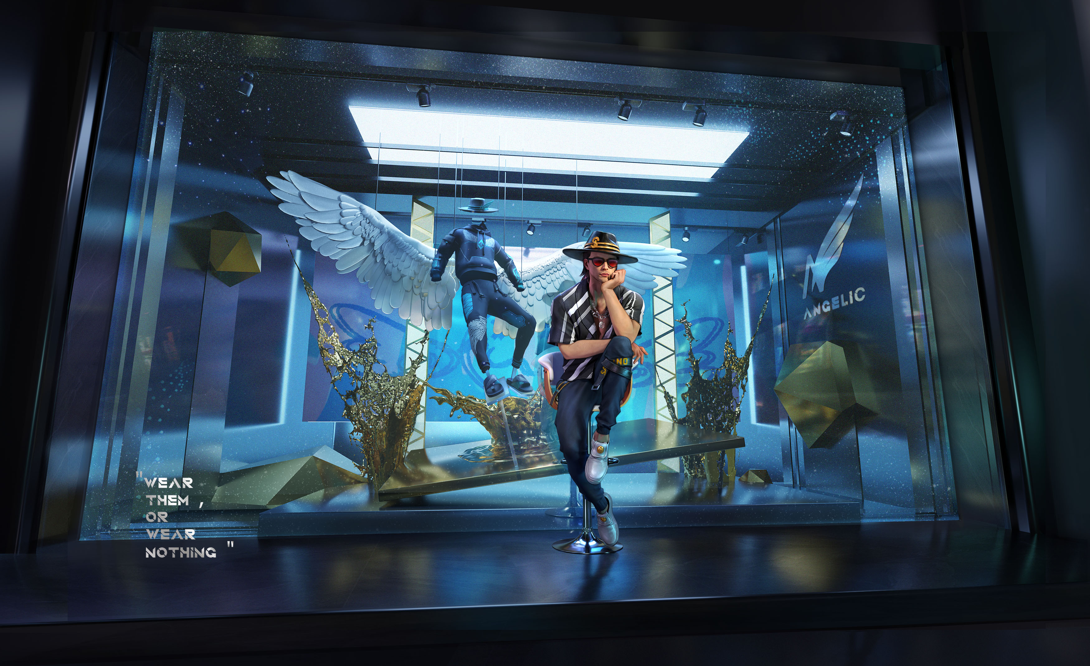 Santino - story, free fire